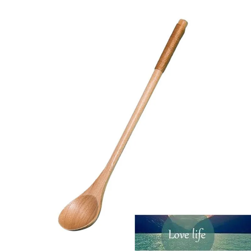 Kitchen Cooking Wooden Spoons Long Stirring Utensils For Soup, Coffee ...