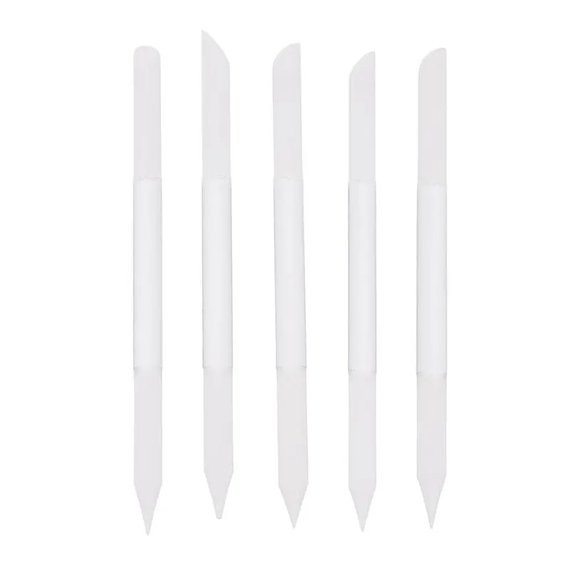 DHgate.com:Glass Cuticle Pusher File Set - 5pcs Cylinder Shaped Crystal ...