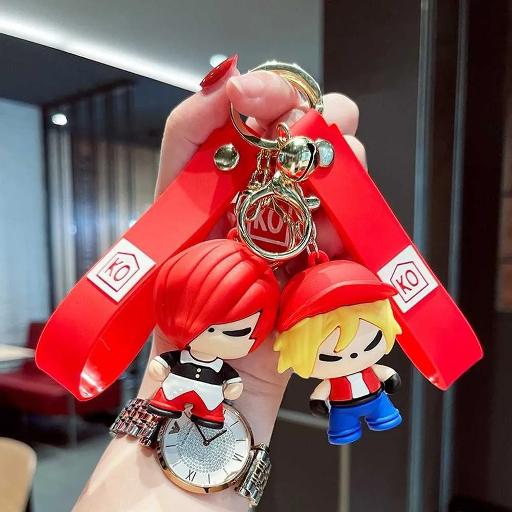 Retro Game Keychain Charm - Nostalgic Cartoon Character Car Decor, Bag ...