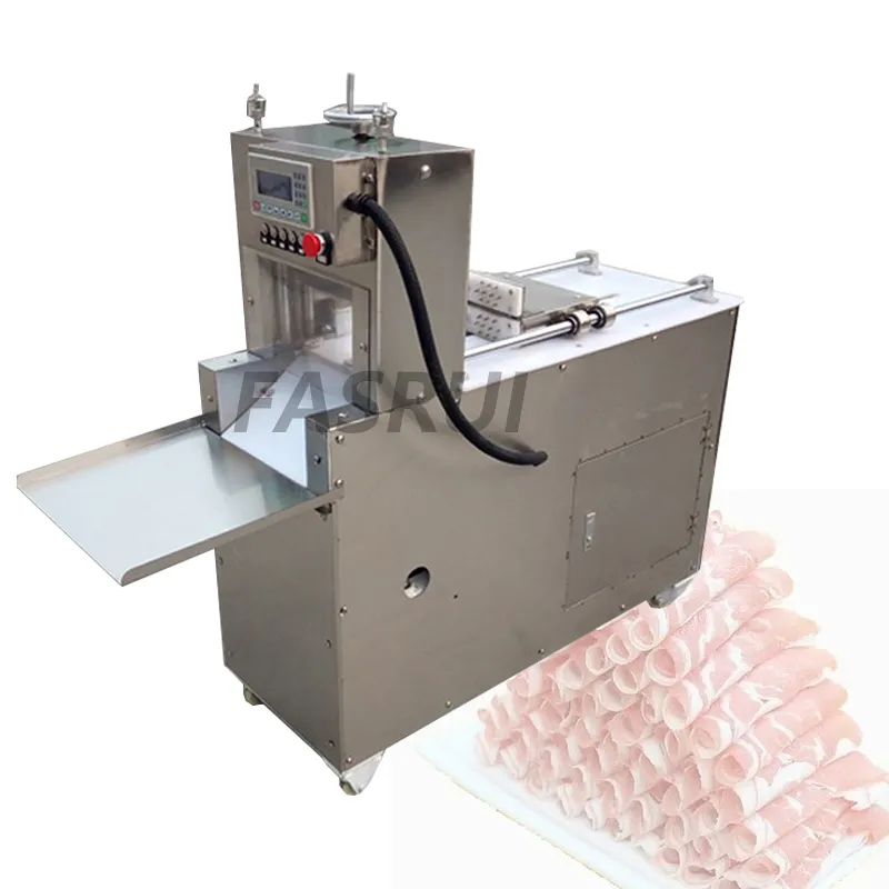 Commercial Automatic Beef Frozen Meat Flaker Lamb Roll Cutting Machine ...