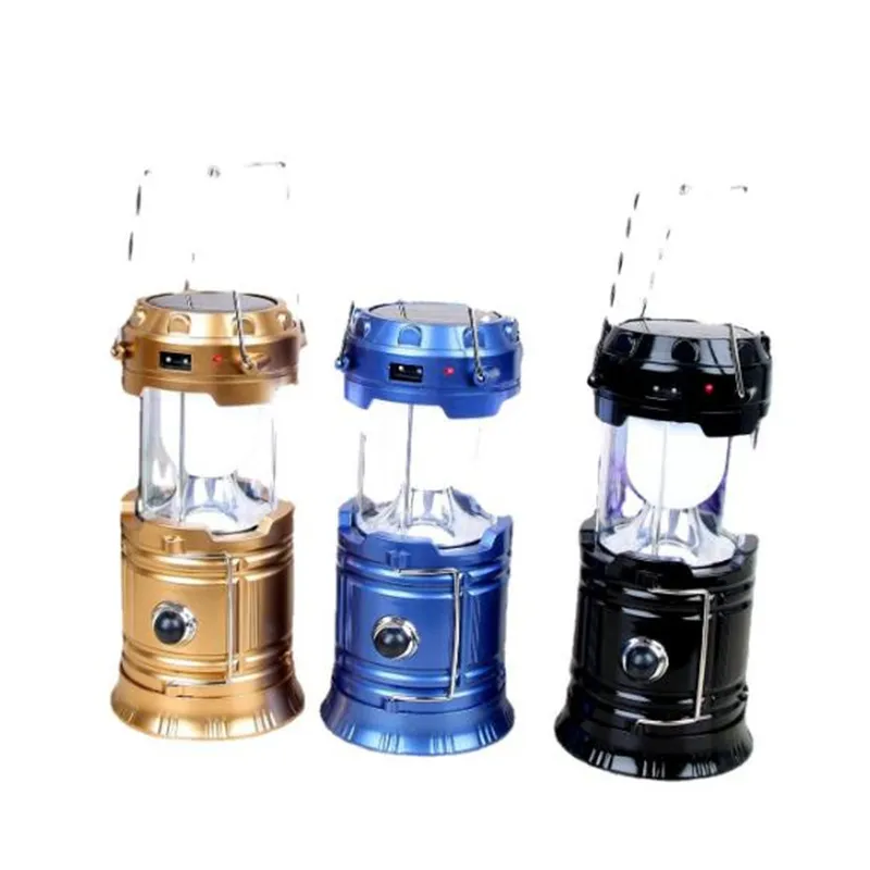 Portable Solar Powered Rechargeable 1250 Lumen Portable Lantern With ...