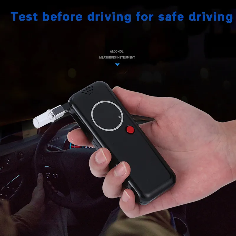 2026 Alcohol Breath Testers Portable Breathalyzer Device With LCD ...