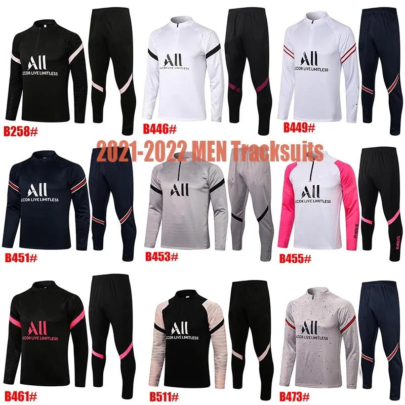 2022 2021 2022 Messi Sport Tracksuit Psgs MBAPPE Jacket Runningl Men ...