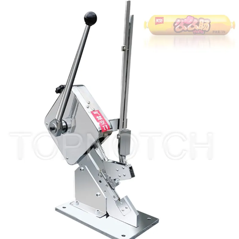 Manual Sausage Maker And Food Seal Machine: Portable Metal Sealing ...