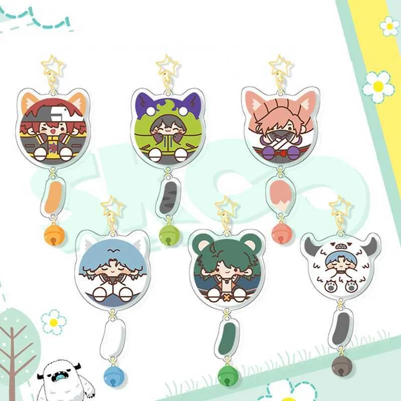 SK8 Infinity Characters Reki Kyan cinnamoroll keychain Pendant with ...