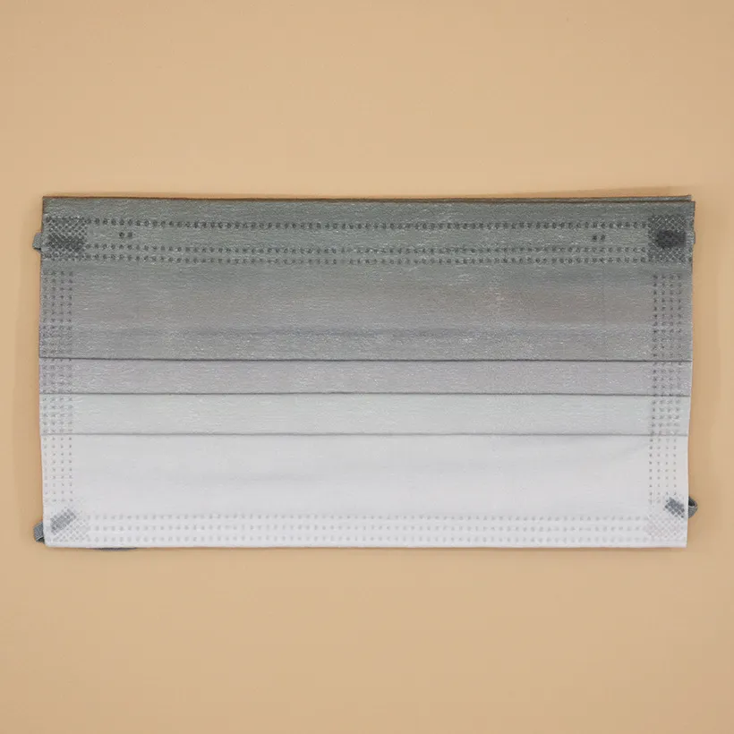 DHgate.com:Classic Designer Face Masks, Matte Gradient Color Disposable ...