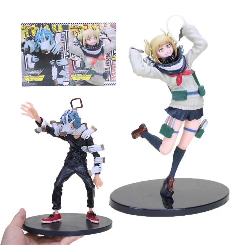 $11.34에서 My Hero Academia Action Figure, 20cm 애니메이션 피겨 장난감, Shigaraki ...