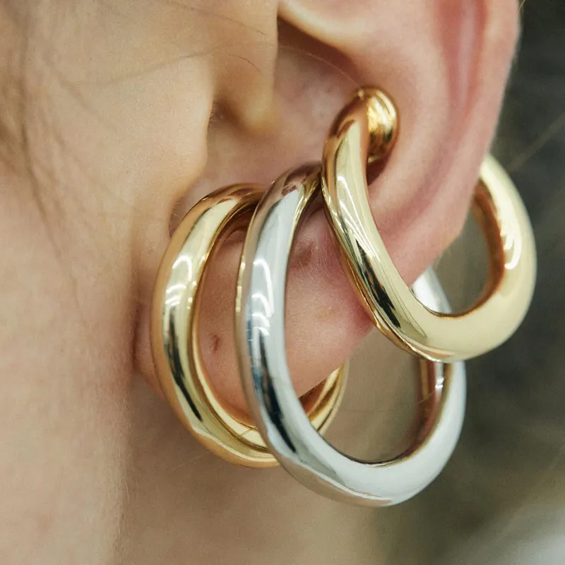 DHgate.com:Gold and Silver Vintage Ear Cuff Clip-on Earrings for Women ...