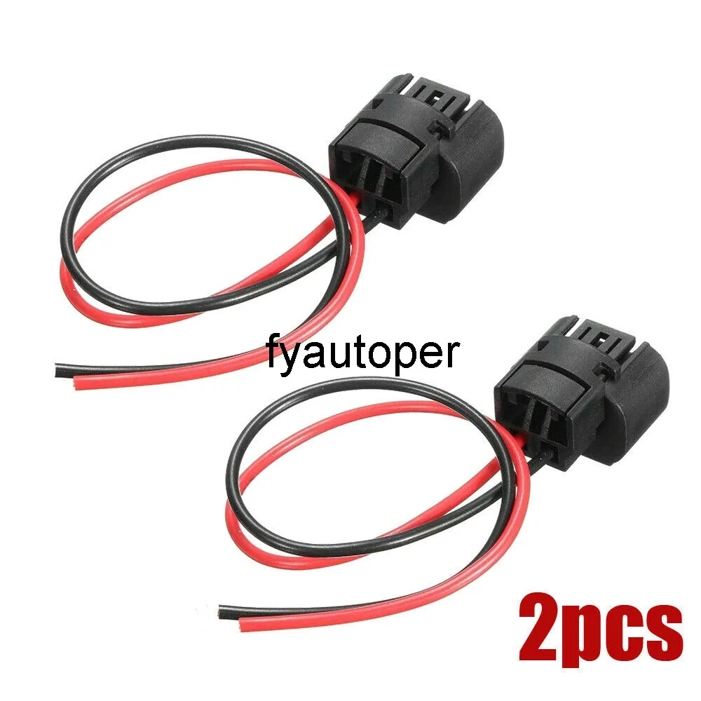 Premium Car Wiring Harness Connector Pigtails - PS24W 5202 H16 Female ...
