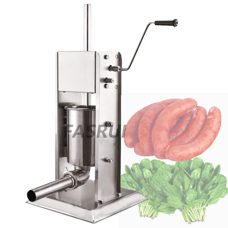 Commercial 5L Sausage Filler Machine Sausage Maker Meat Extruder From ...