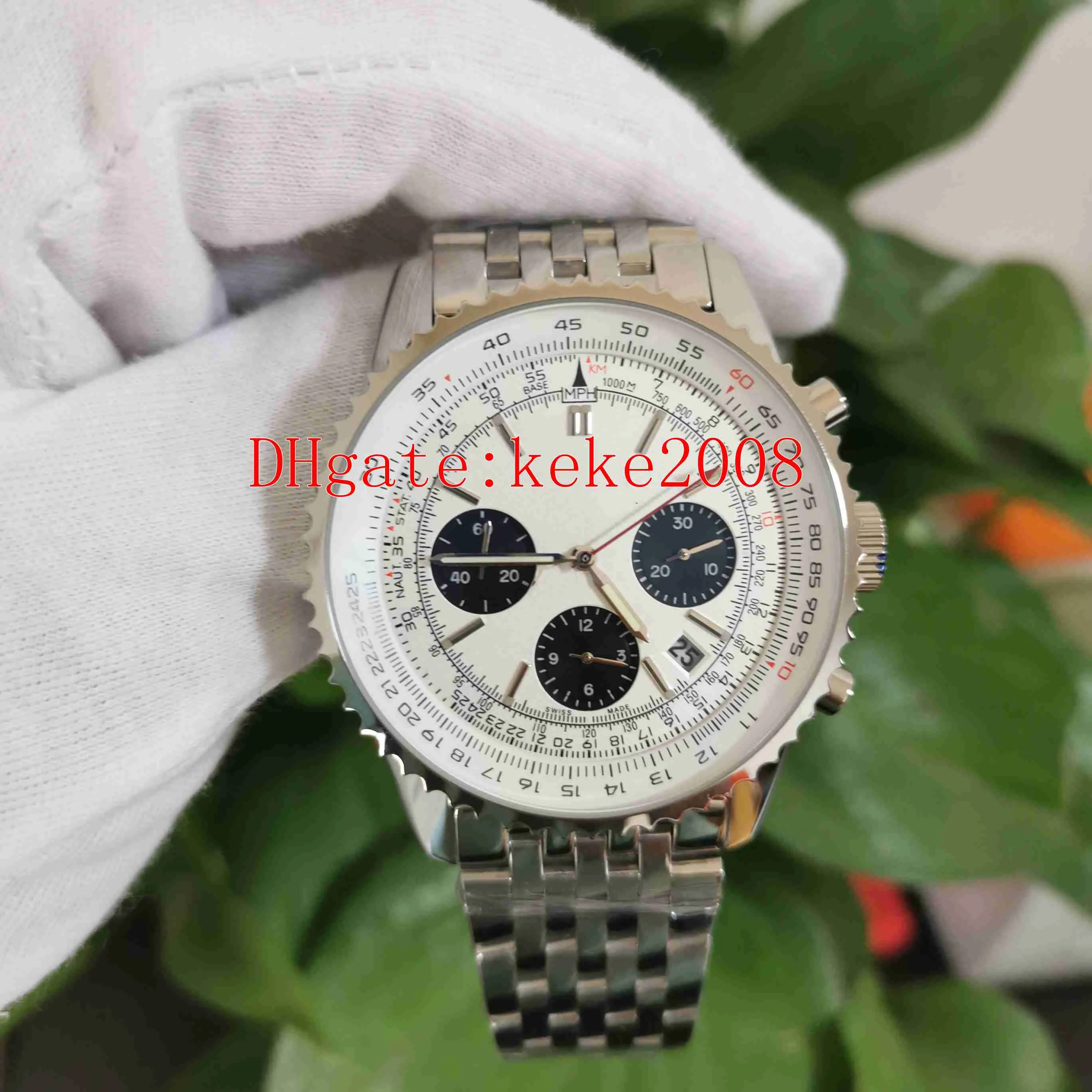 Excellent Watches Men Wristwatches 43AB0121211G1A1 43mm Stainless Steel ...