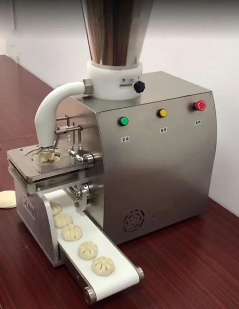 Automatic Dumpling Dim Sum Maker Machine Commercial Steamed Bun Momo ...