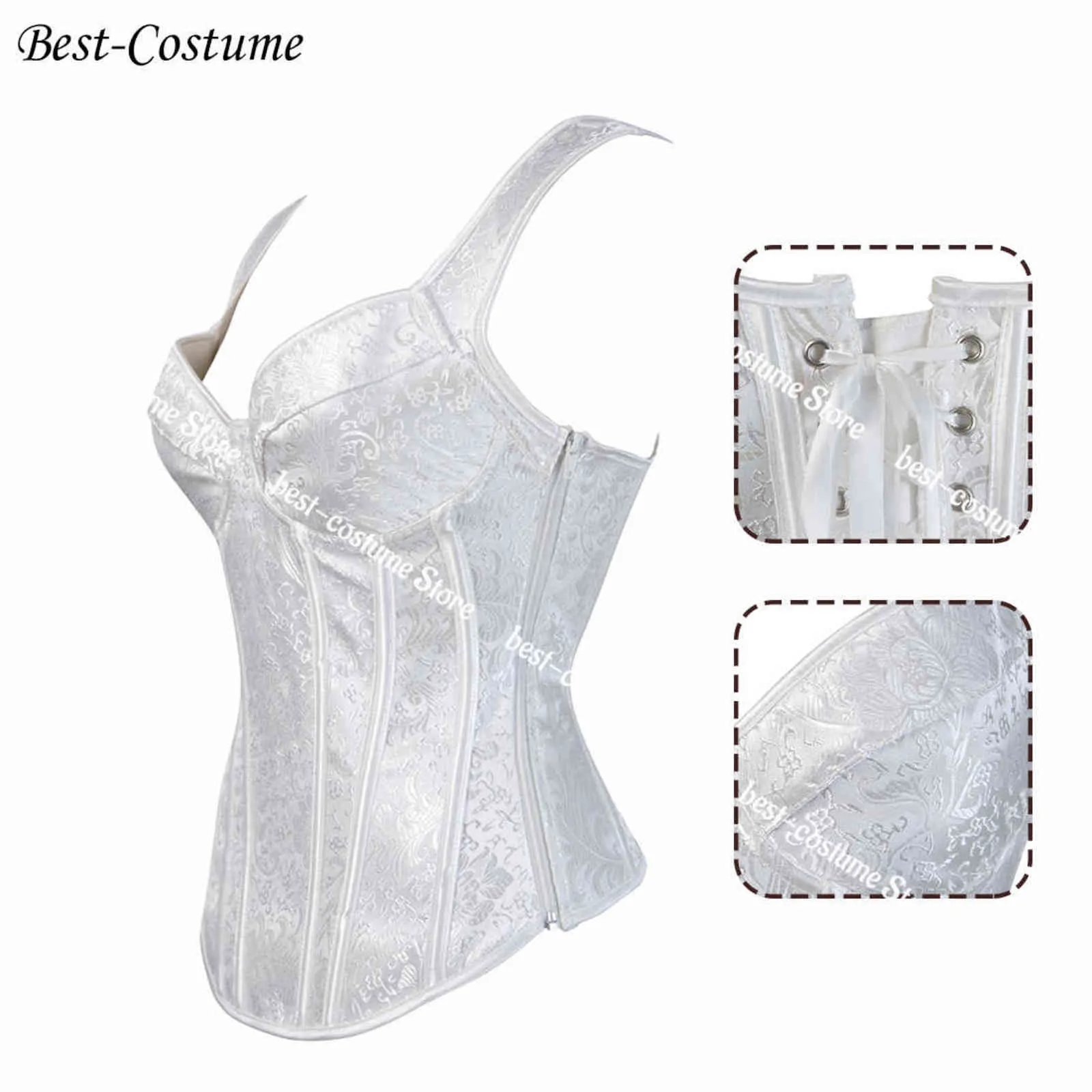 NXY Plus Size Women's Bustier Corset Top Shapewear Lingerie Set ...