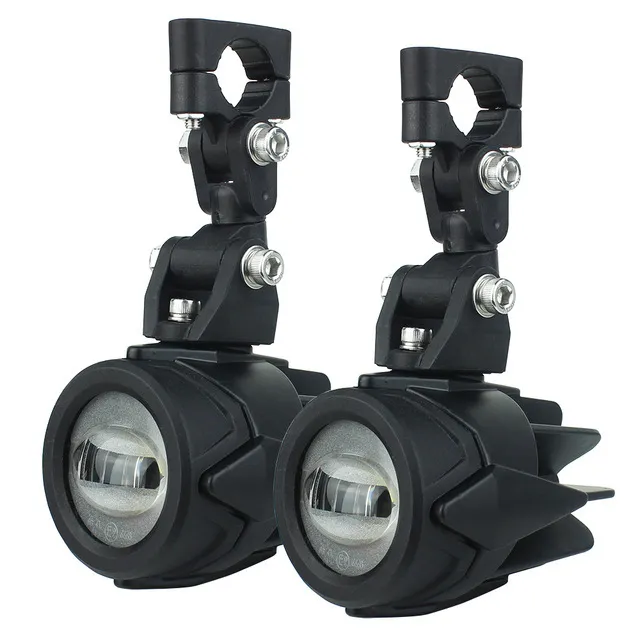 High Performance Quad Lock Motorcycle Mount Fog Light Upgrade Brighter Lamp For BMW R1200GS ...