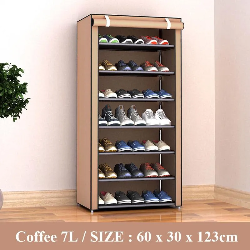 DHgate.com:Multi-Size Non-Woven Fabric Shoe Rack Organizer for Home ...