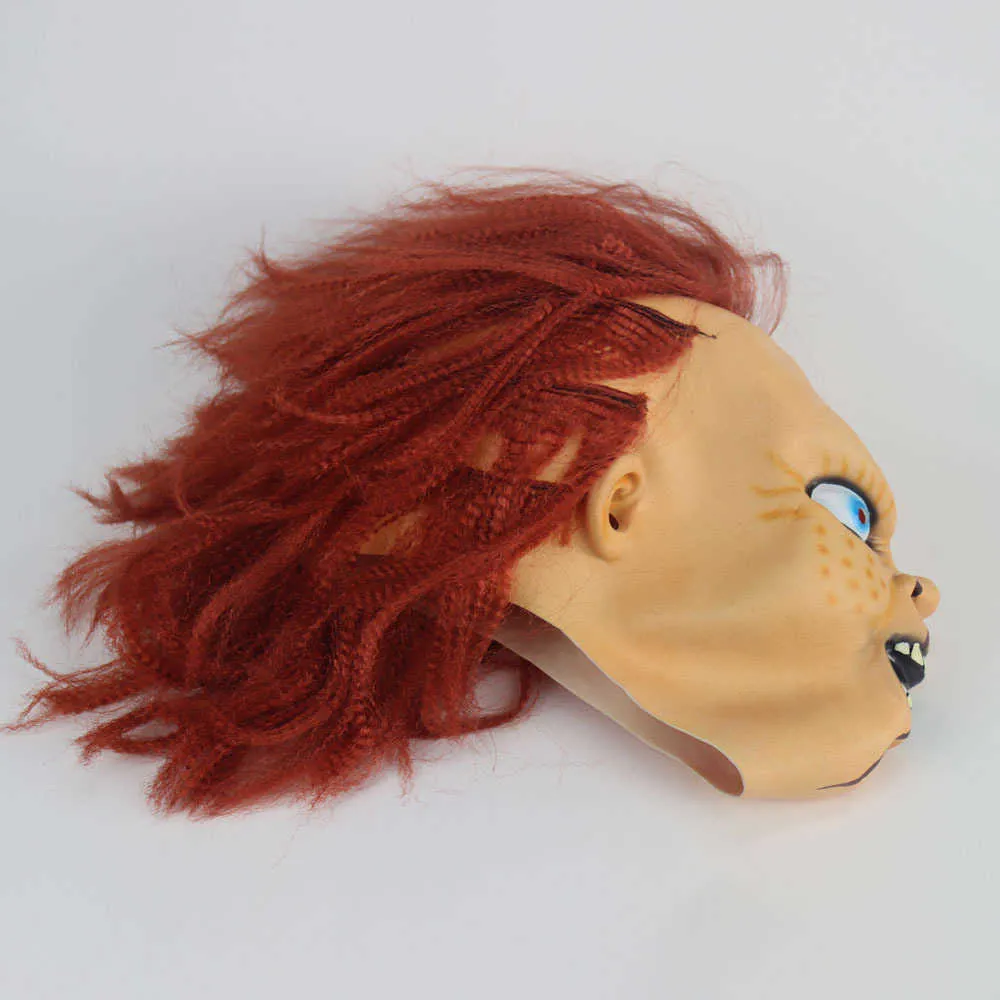 Halloween Chucky Mask Masques Ghost Chucky Masks Horror Face Latex ...