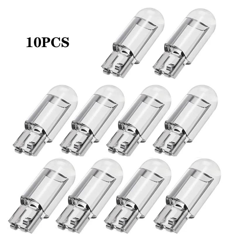 T10 W5W WY5W COB LED Car Bulbs Parking, Side Door, Instrument & License ...