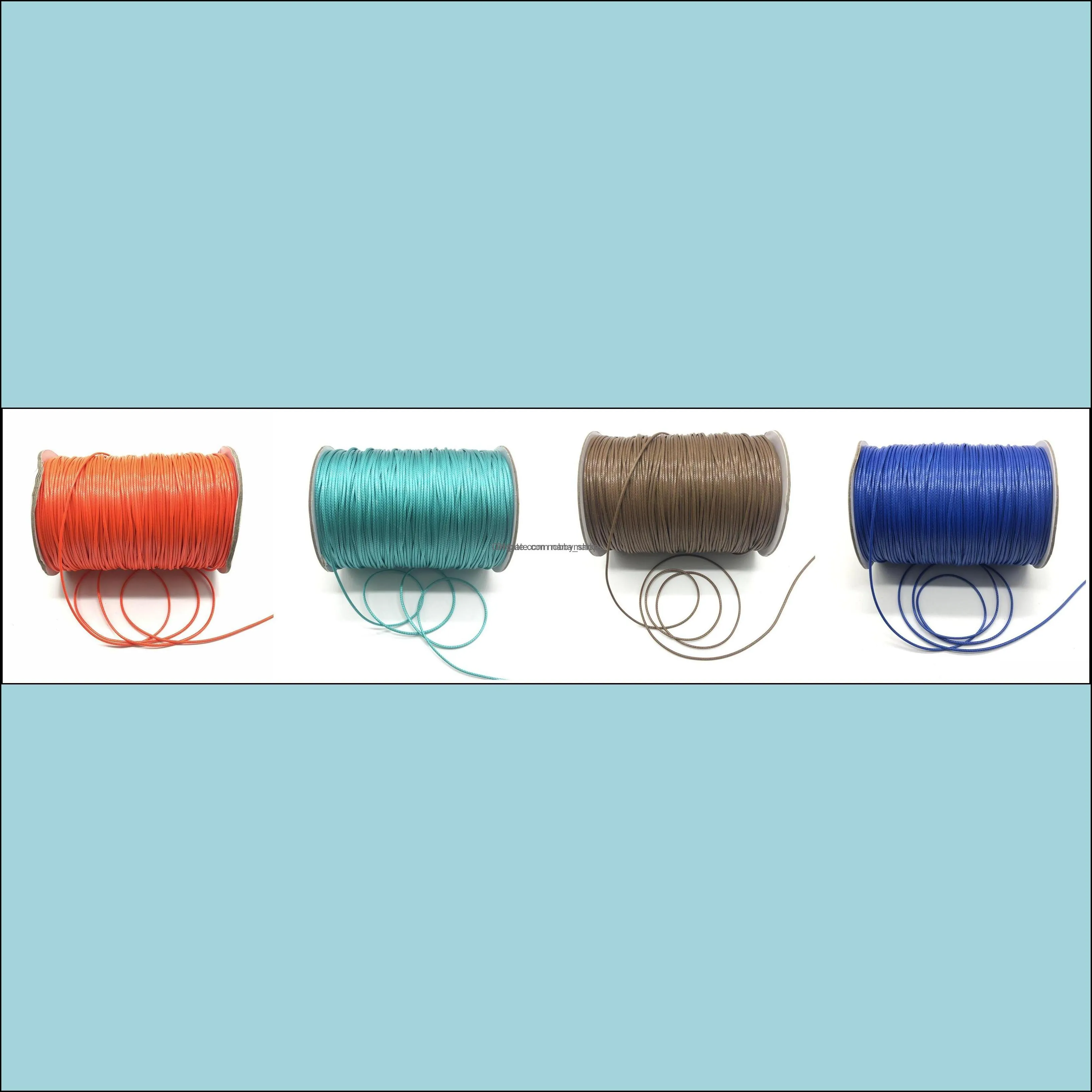 DHgate.com:10 Meter Waxed Jewelry Cord - 1mm Strong Thread for DIY ...
