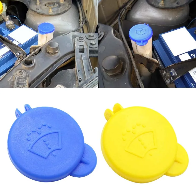Car Tank Covers Windshield Wiper Washer Fluid Reservoir Cover Water ...