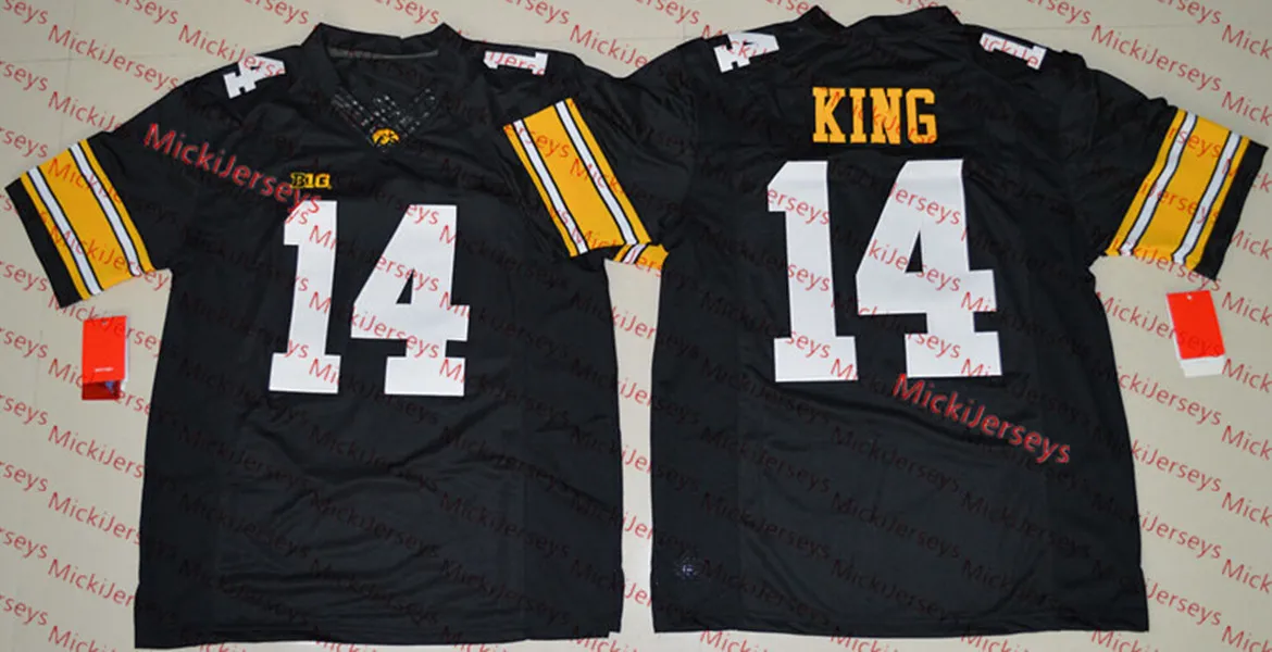 2022 Custom Iowa Hawkeyes Football Jersey 74 Tristan Wirfs 87 Noah Fant ...