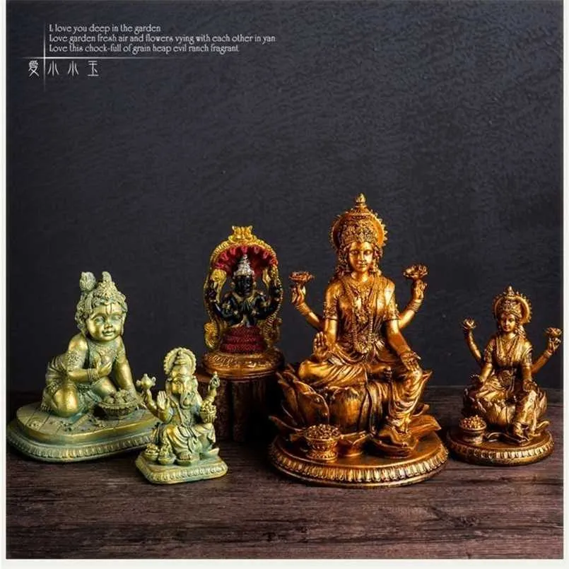 Hinduism Figure Statue Vishnu Shiva Snow Mountain Goddess Monkey God ...