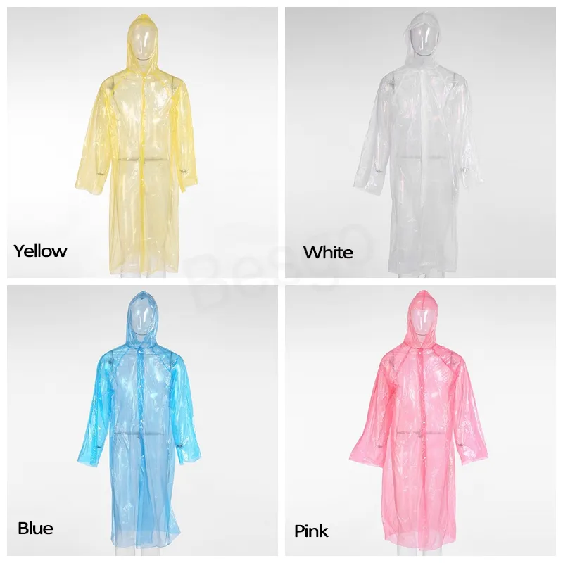 Portable Waterproof Plastic Raincoat Near Me For Adults Ideal For ...