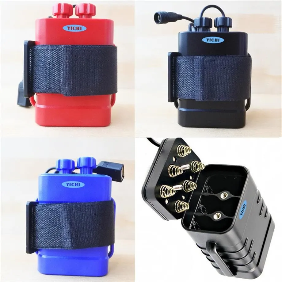 IMR 18650 Battery Pack Case Storage Boxes Waterproof 8.4V USB DC ...