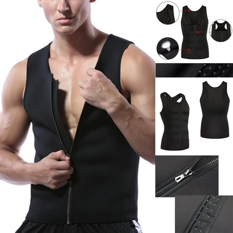 DHgate.com:Mens Neoprene Waist Trainer Vest for Weight Loss, Body ...