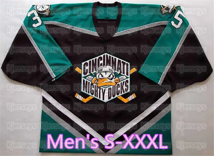 96 Charlie Conway Cincinnati Movie Mighty Ducks Jersey Holmqvist Iilya ...