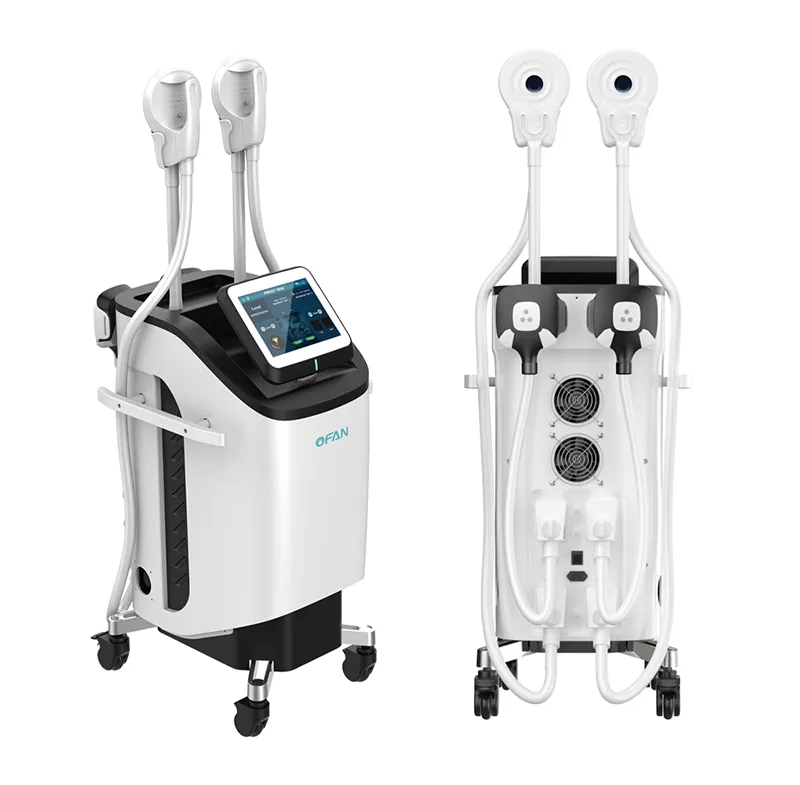 RF HIemt 4 Handle Body Shaping Machine With Vertical Air Cooling System ...