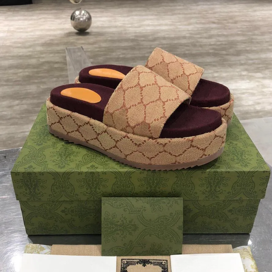 Women Designer Slide Sandals with Thick Rubber Soles and Chunky Heels ...