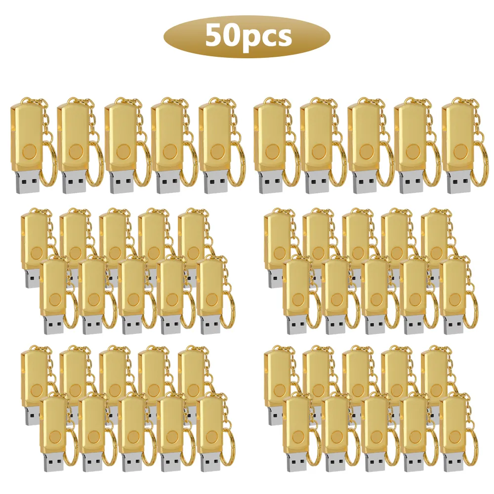 Custom USB Flash Drives - Real Capacity, Free Logo, USB 2.0, 64GB 32GB ...