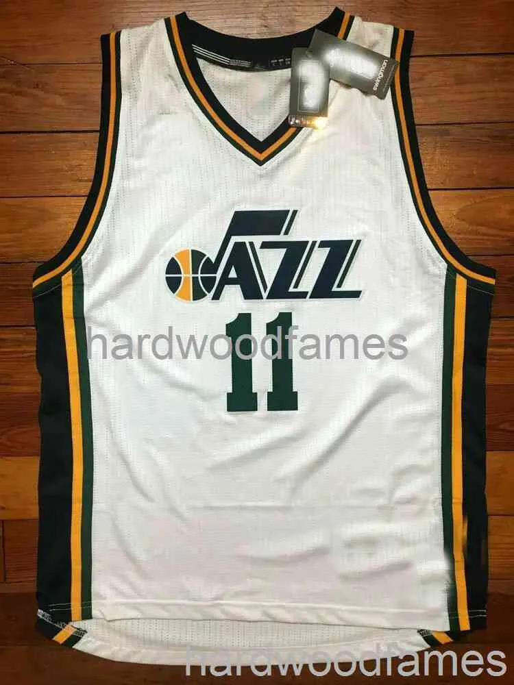 Custom Stitched Dante Exum Swingman Basketball Jersey White Men Youth ...