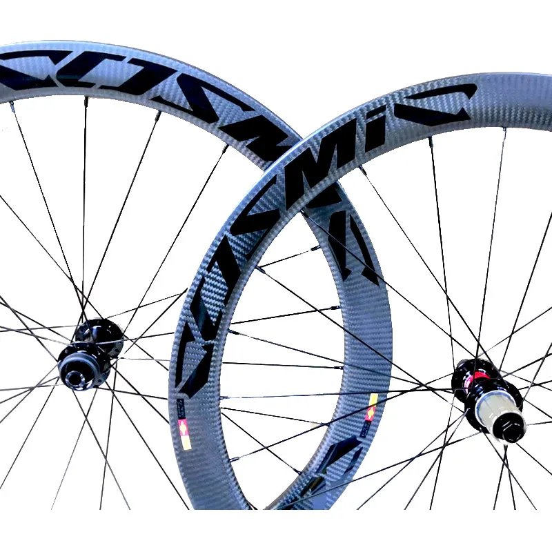 700C 50mm Carbon Wheels Disc Brake Cyclocross Gravel 25mm Width Road ...