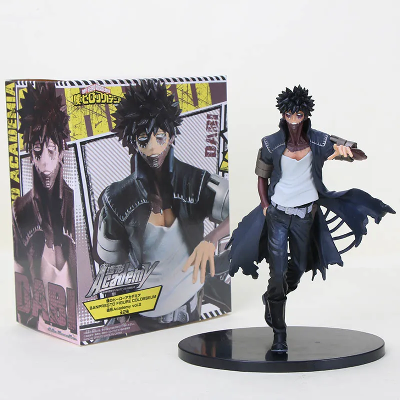 DHgate.com:19cm My Hero Academia Figure Dabi PVC Action Model Toy Anime ...