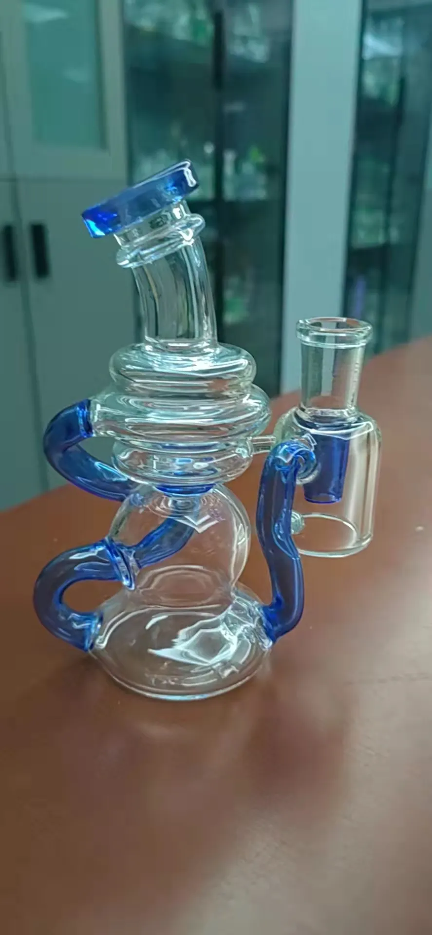 Wholesale Factory Direct Color Glass Hookah With Excellent Water Return ...