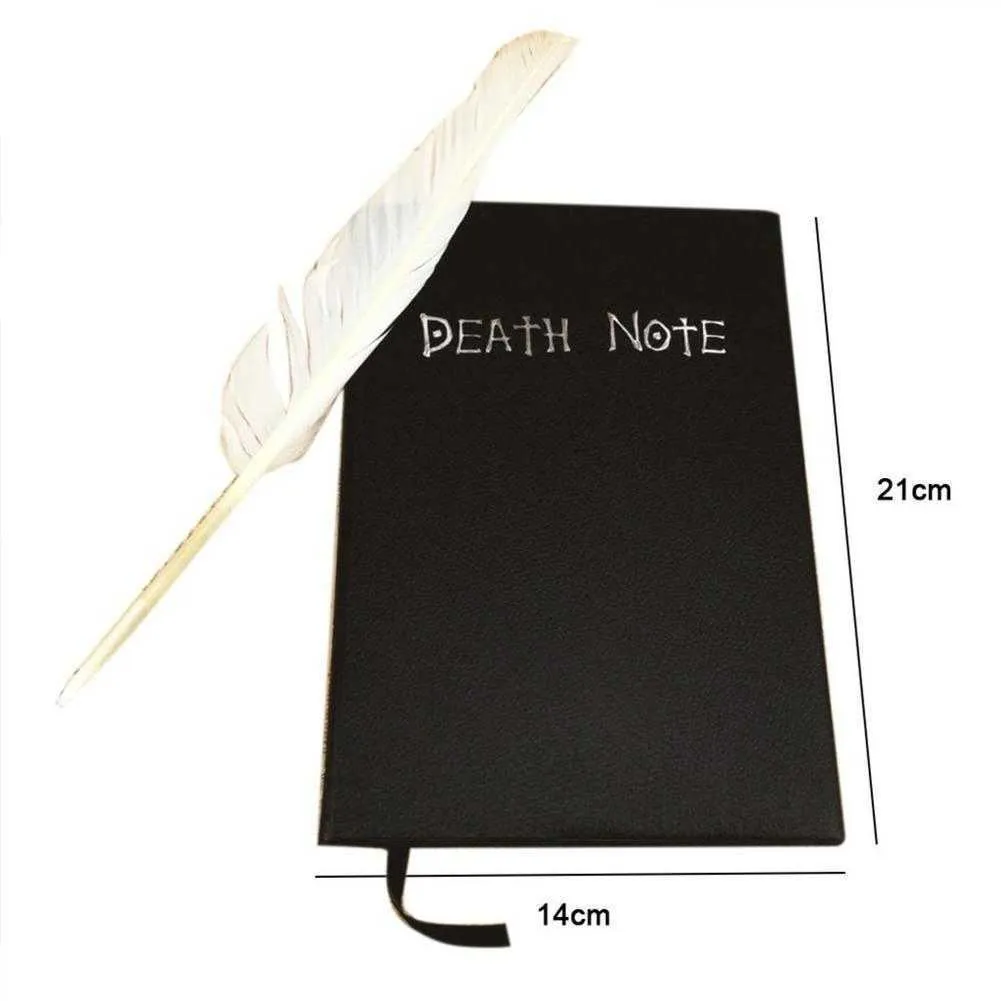 Wholesale Feather Death Notebook For Cosplay, Journaling, And Art Anime ...