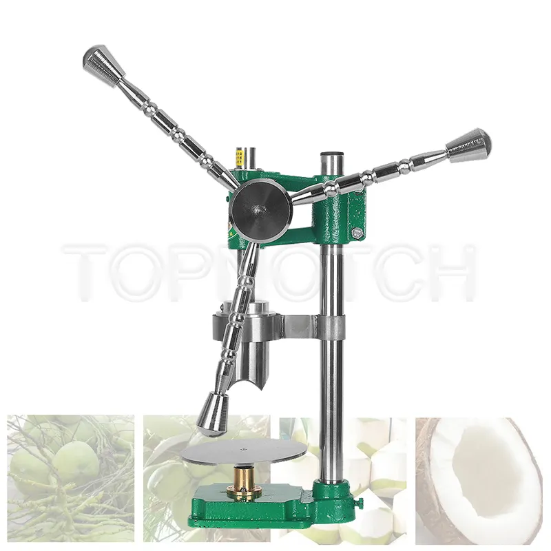 Manual Green Coconut Opener Hand Press Opening Machine Commercial From ...