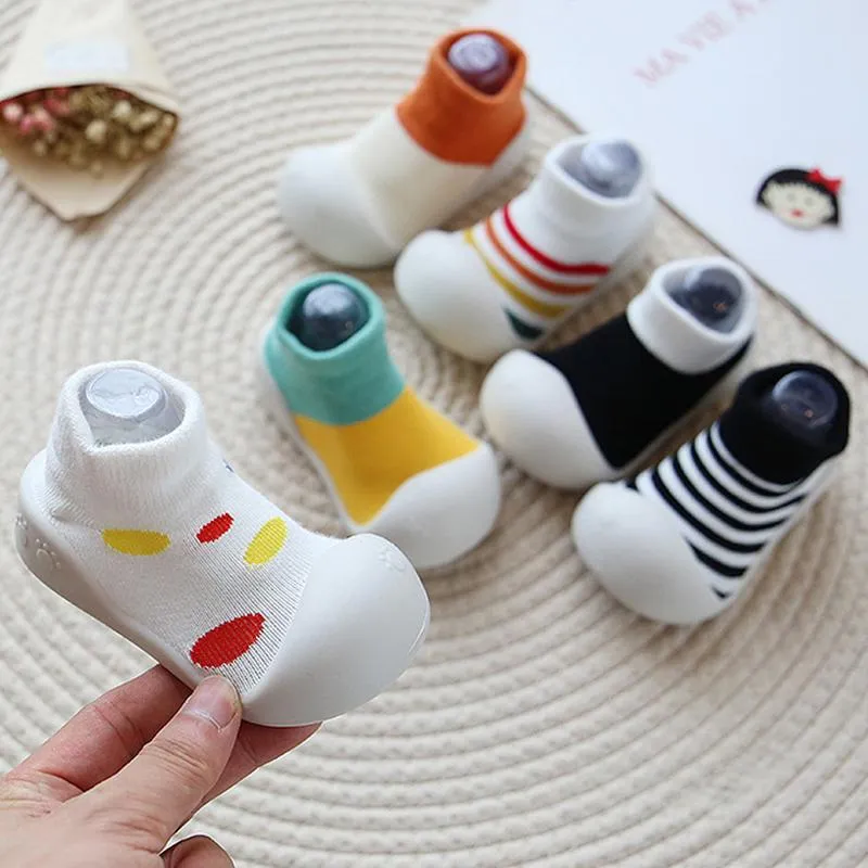 1st Walker Shoes: Breathable Infant Walking Socks, Soft Sole Non Slip ...