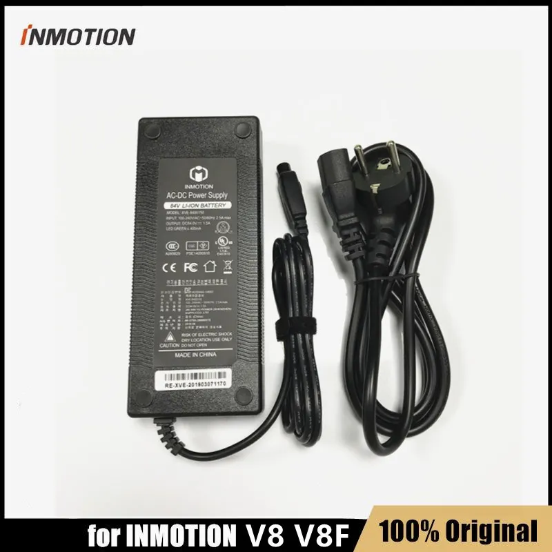 DHgate.com:INMOTION V8F Electric Unicycle Charger, Li-ion Battery ...