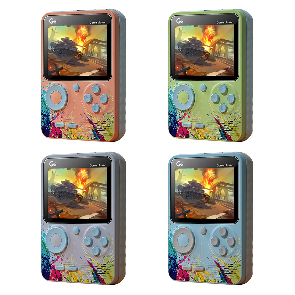 G5 Built-In 500 Games Mini Retro Video Gaming Console, Handheld ...