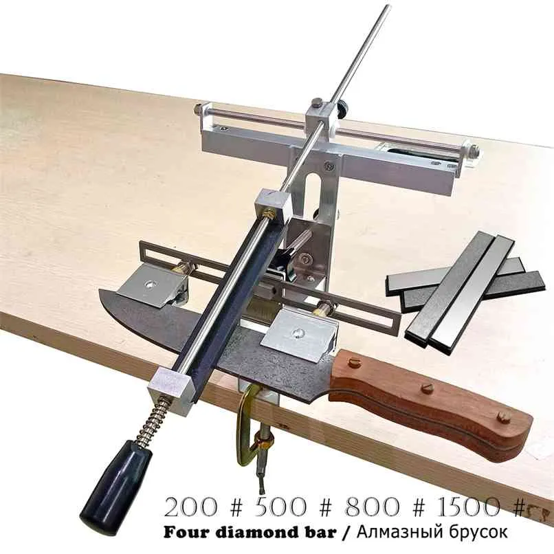Professional Knife Sharpener System - 360° Flip, Long Blade Clip ...