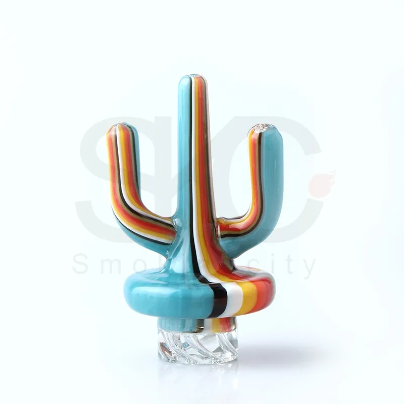 35mm Cactus Glass Spinning Carb Cap For Quartz Banger | Unique Spinning ...