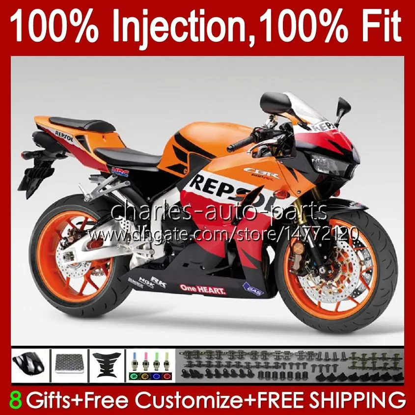 Custom Orange Cbr600rr