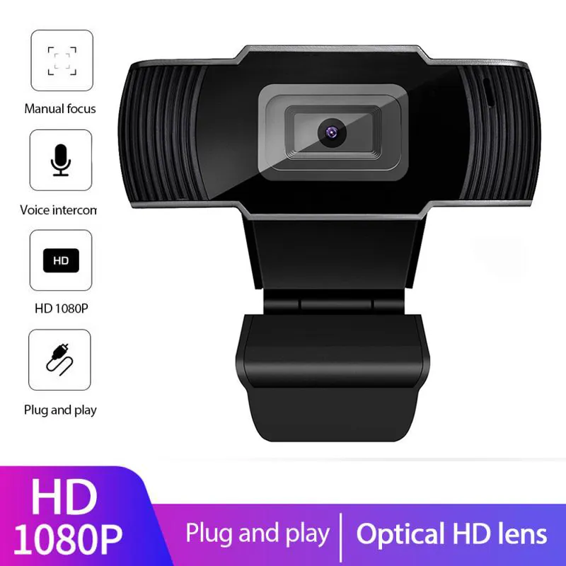 1080P HD Webcam with Mic - 5MP USB 3.0 Auto Focus Web Camera for PC ...