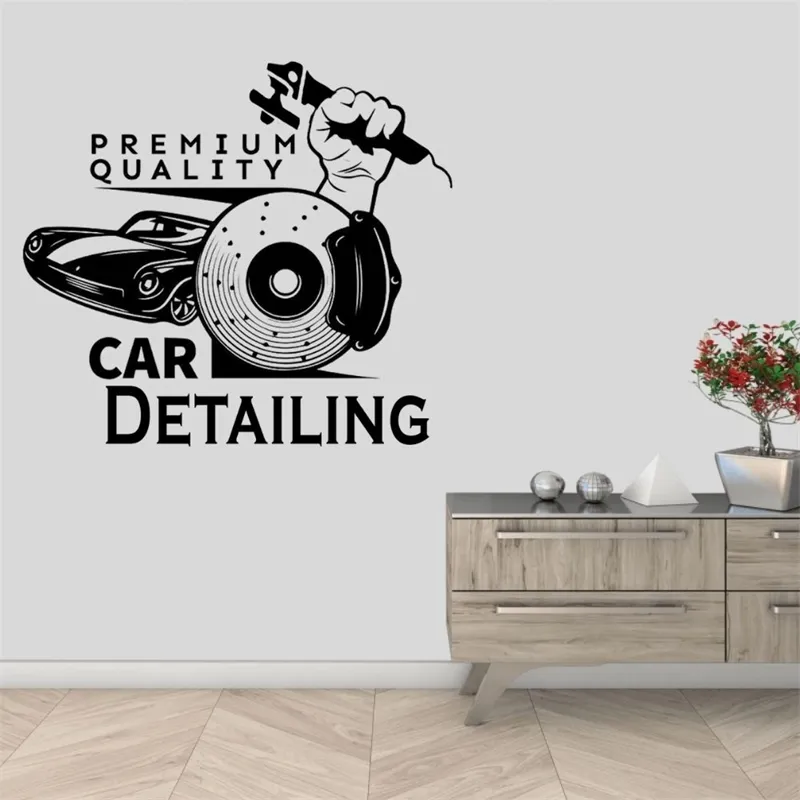 Decal Car Stickers, Garage Wall Art Decor For Automotive Repair Shops ...