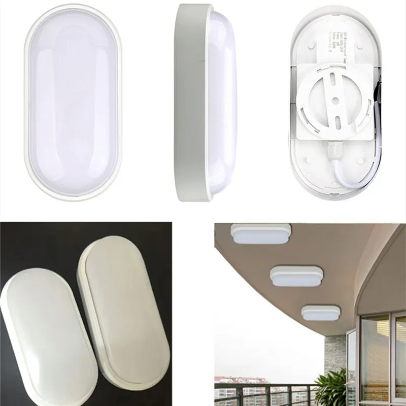 LED Moisture Proof Ceiling Lamp IP65 Waterproof Outdoor Bathroom Wall ...