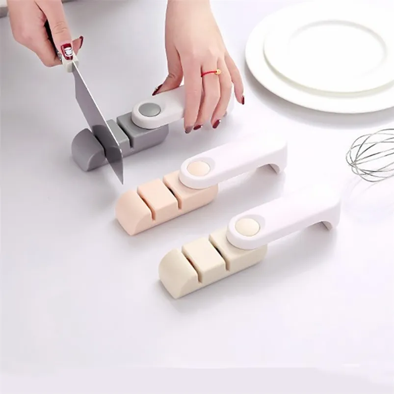 Professional Two Stage Knife Sharpener: Portable Handheld Whetstone For ...