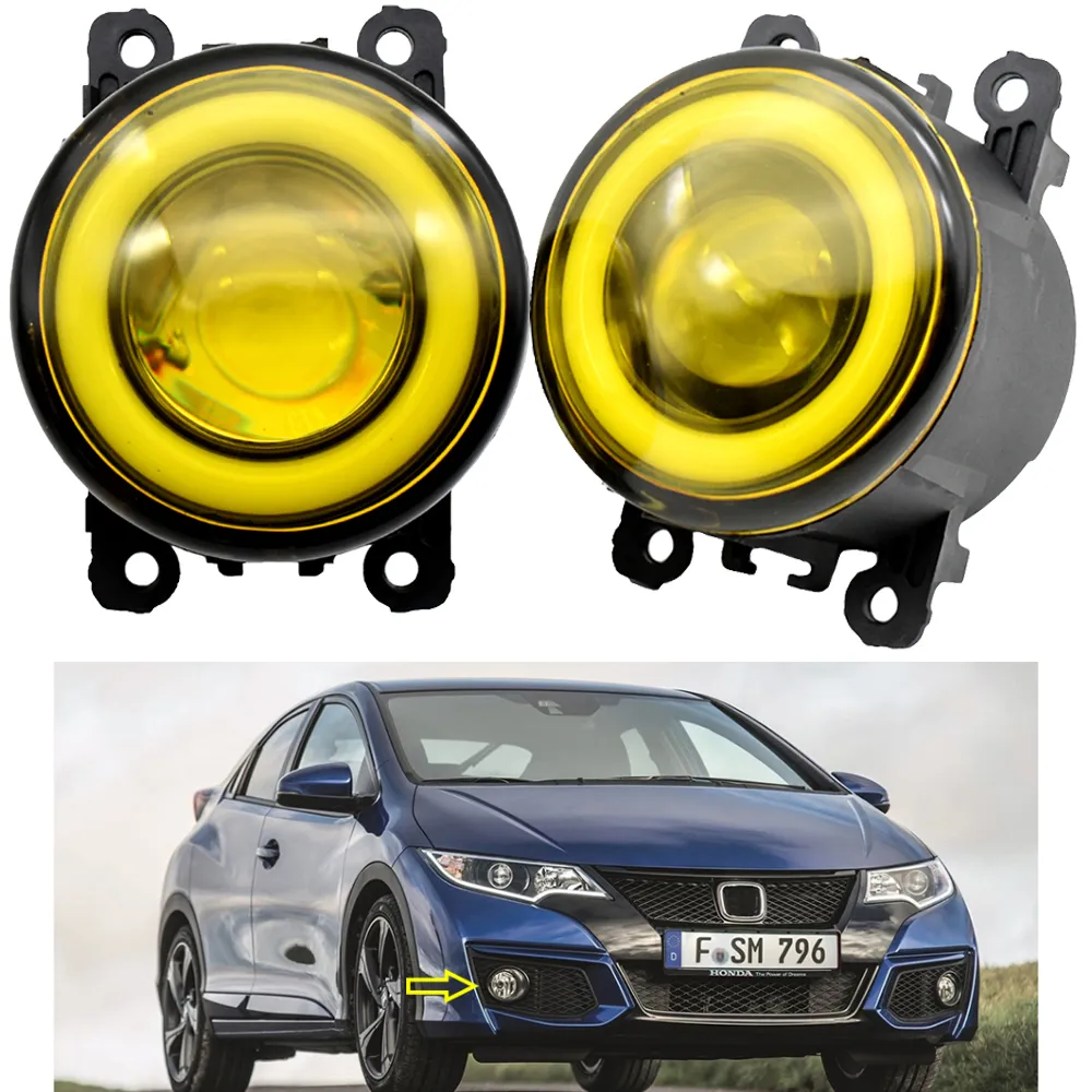 DHgate.com:2Pcs LED Fog Light Lamp for Honda Civic IX FK Tourer ...