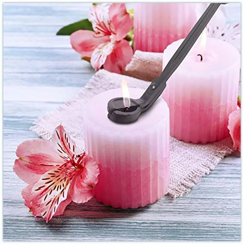 Premium Candle Wick Trimmer Set - Stainless Steel Cutter, Snuffer ...